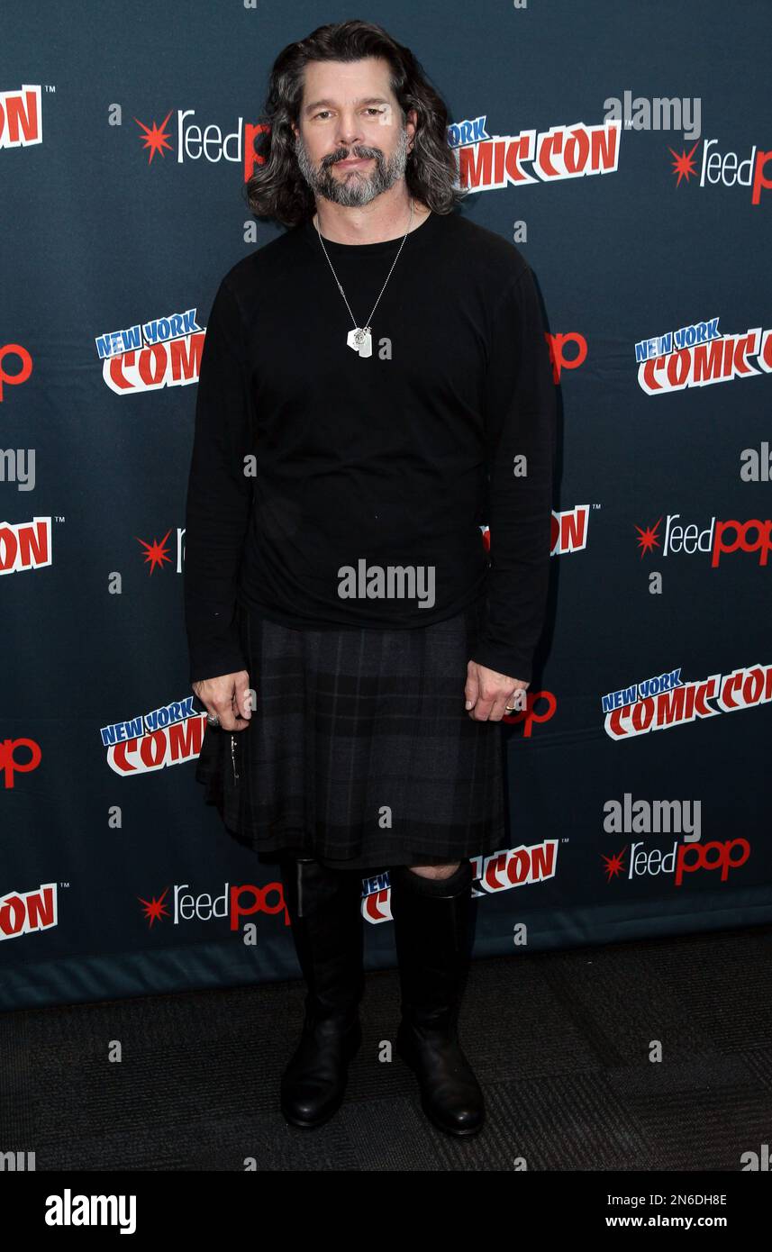 Ronald D. Moore, from the upcoming television show "Outlander", poses ...
