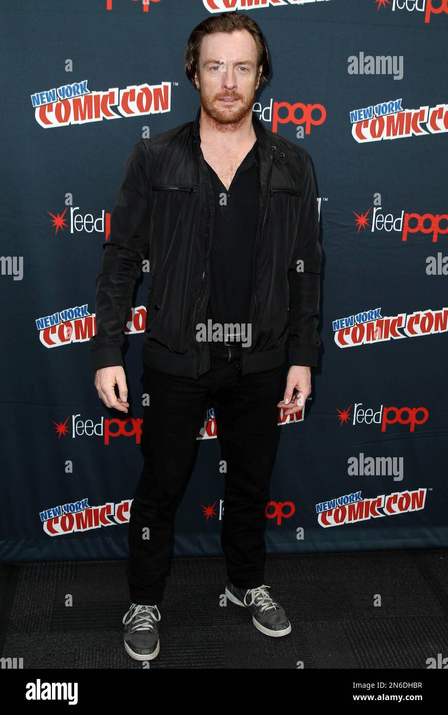 Toby Stephens, from the upcoming television show "Black Sails", poses ...