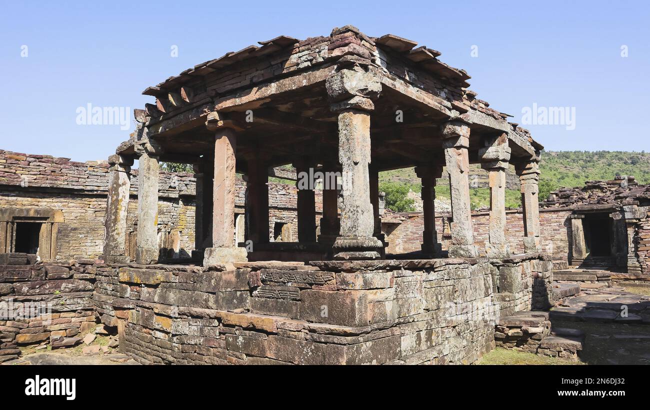Mandapa in the Centre of Temple Premises of Van Mandir, Pathari ...