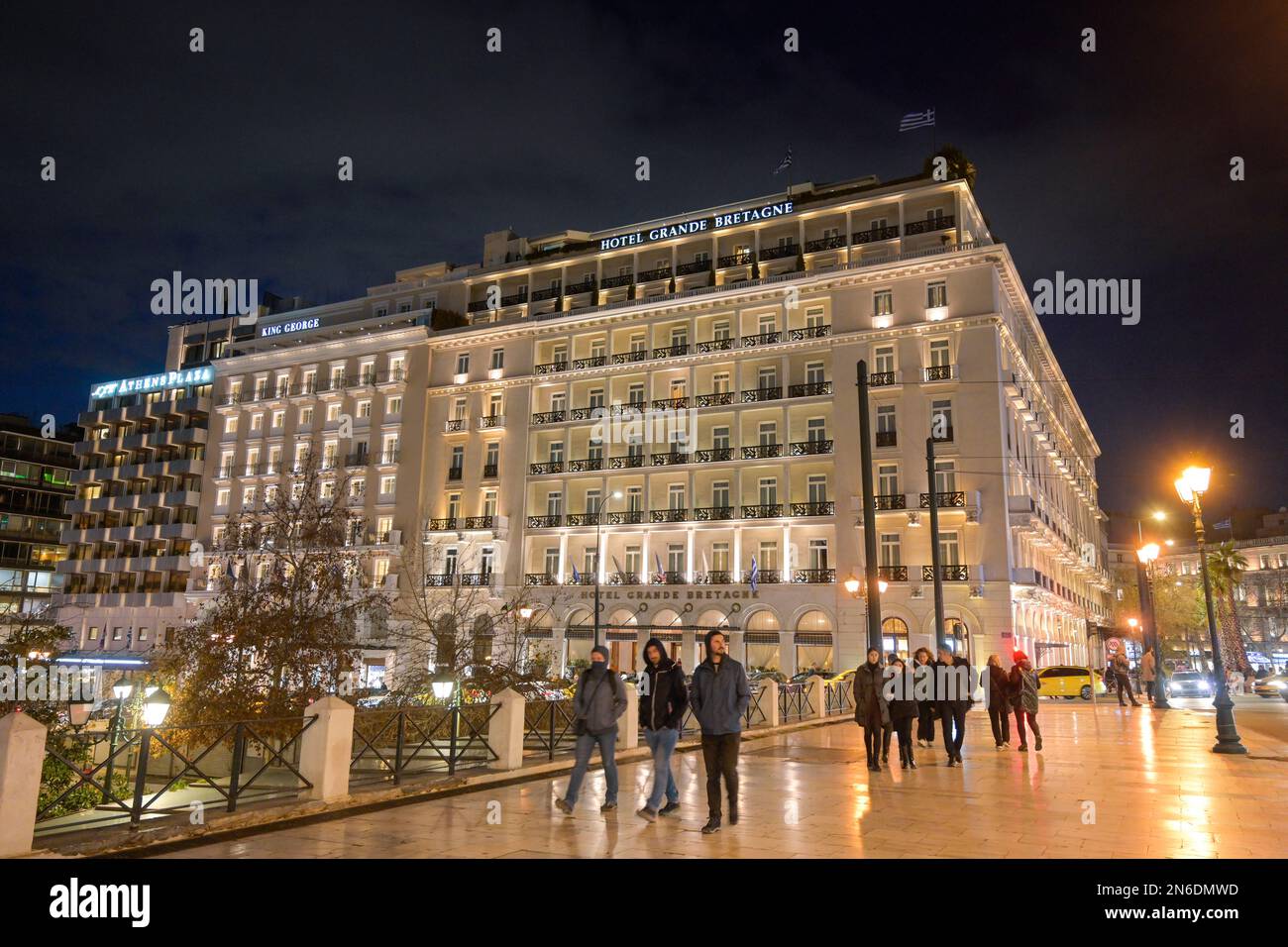 Griechisches griechisches hotel hi-res stock photography and images - Alamy
