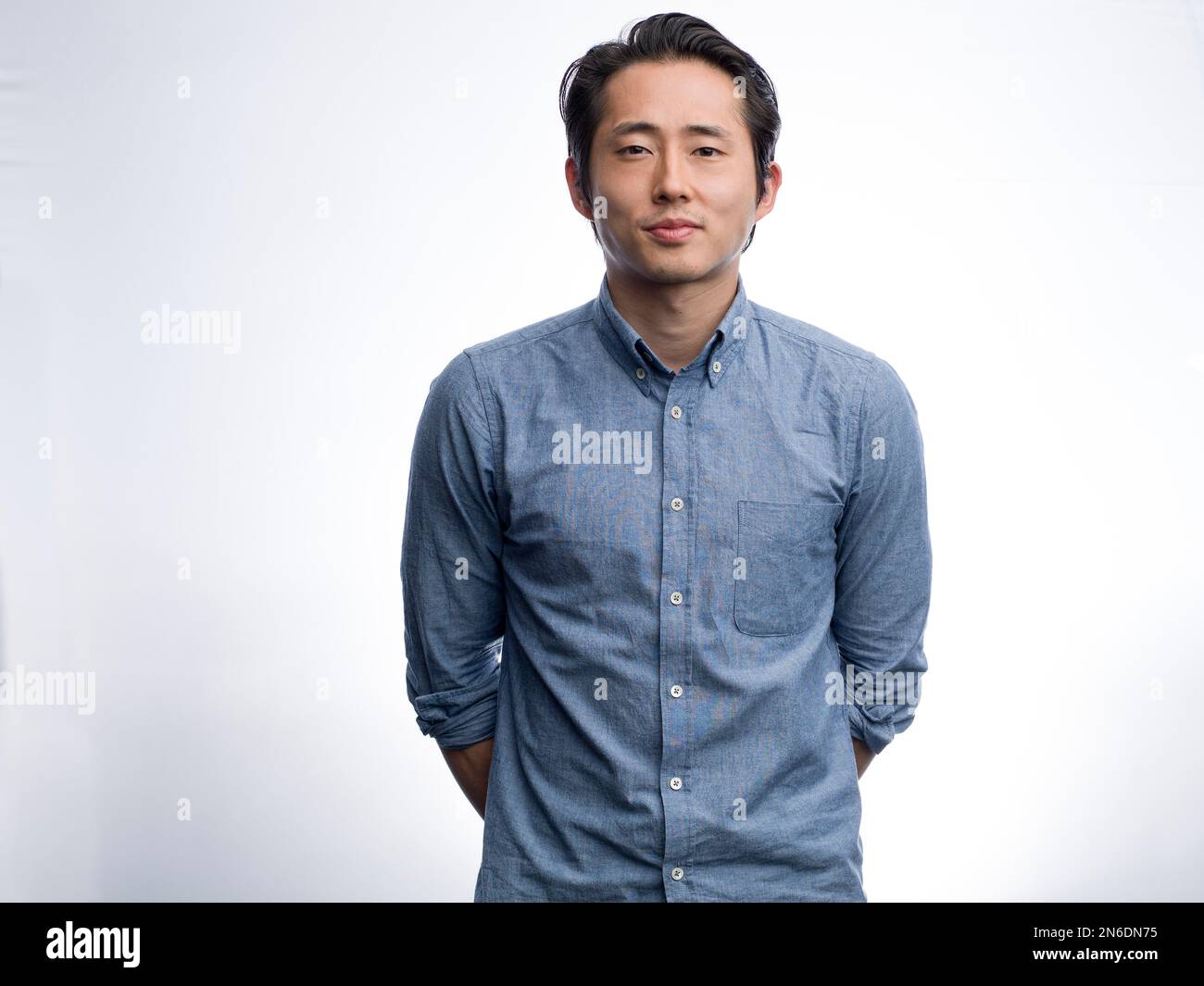 This Oct. 10, 2013 photo shows actor Steve Yeun from the AMC series ...