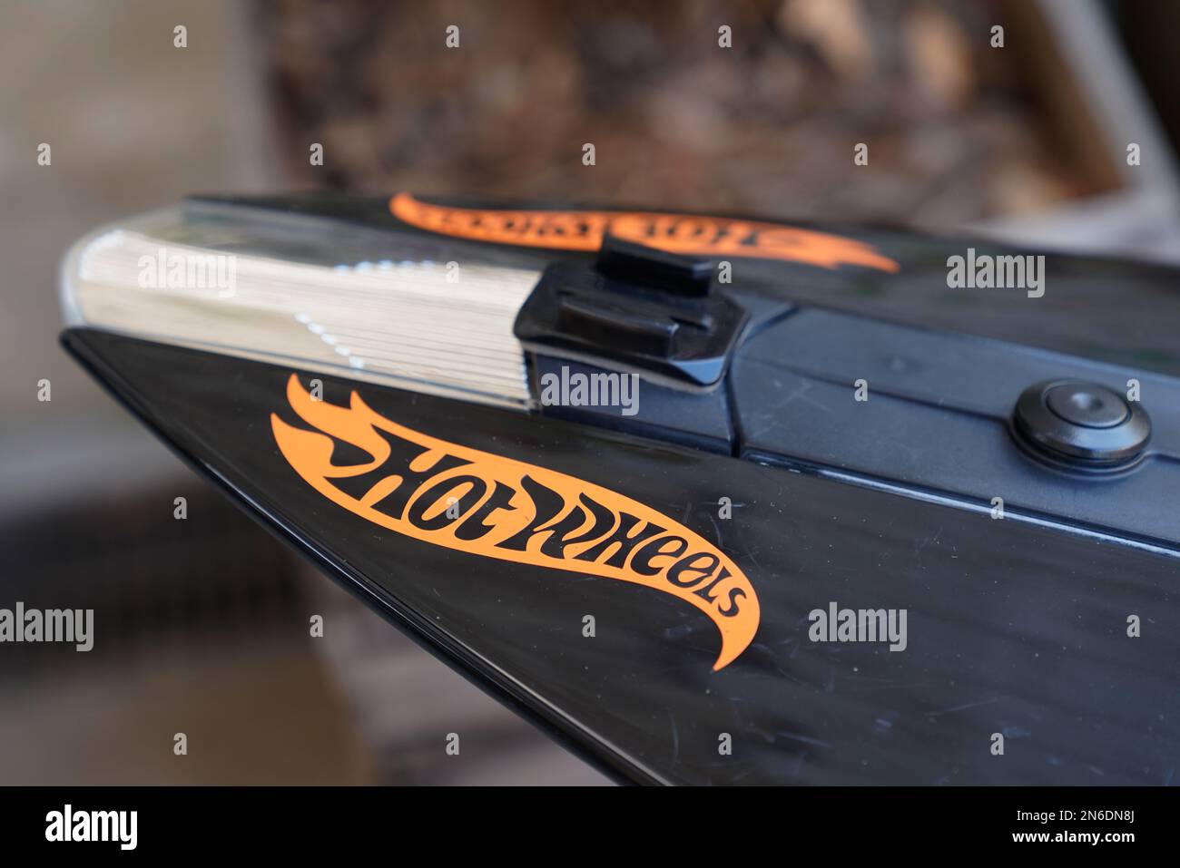 Hot Wheels Logo Black