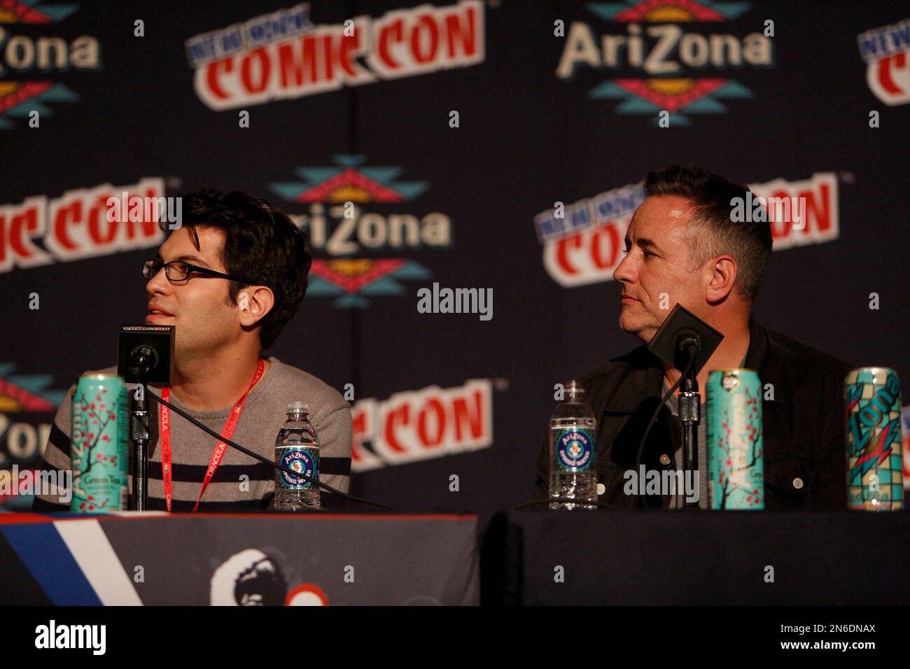 From left, Dan Mintz and Larry Murphy participate in FOX's "Bob's ...