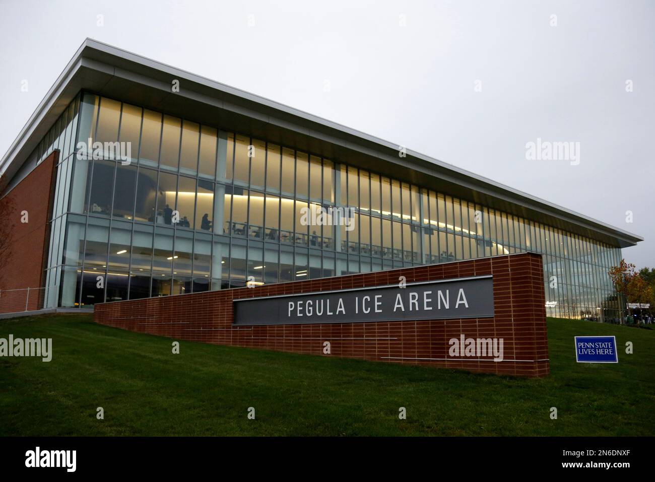 The Pegula ice arena hosts first NCAA its inaugural NCAA men's college ...