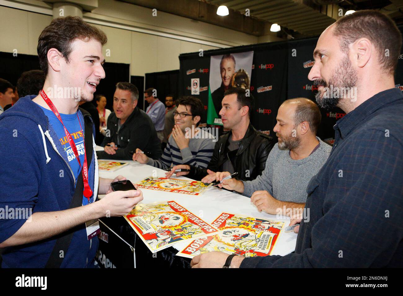 Larry Murphy, Dan Mintz, John Roberts, H. Jon Benjamin, and Loren ...