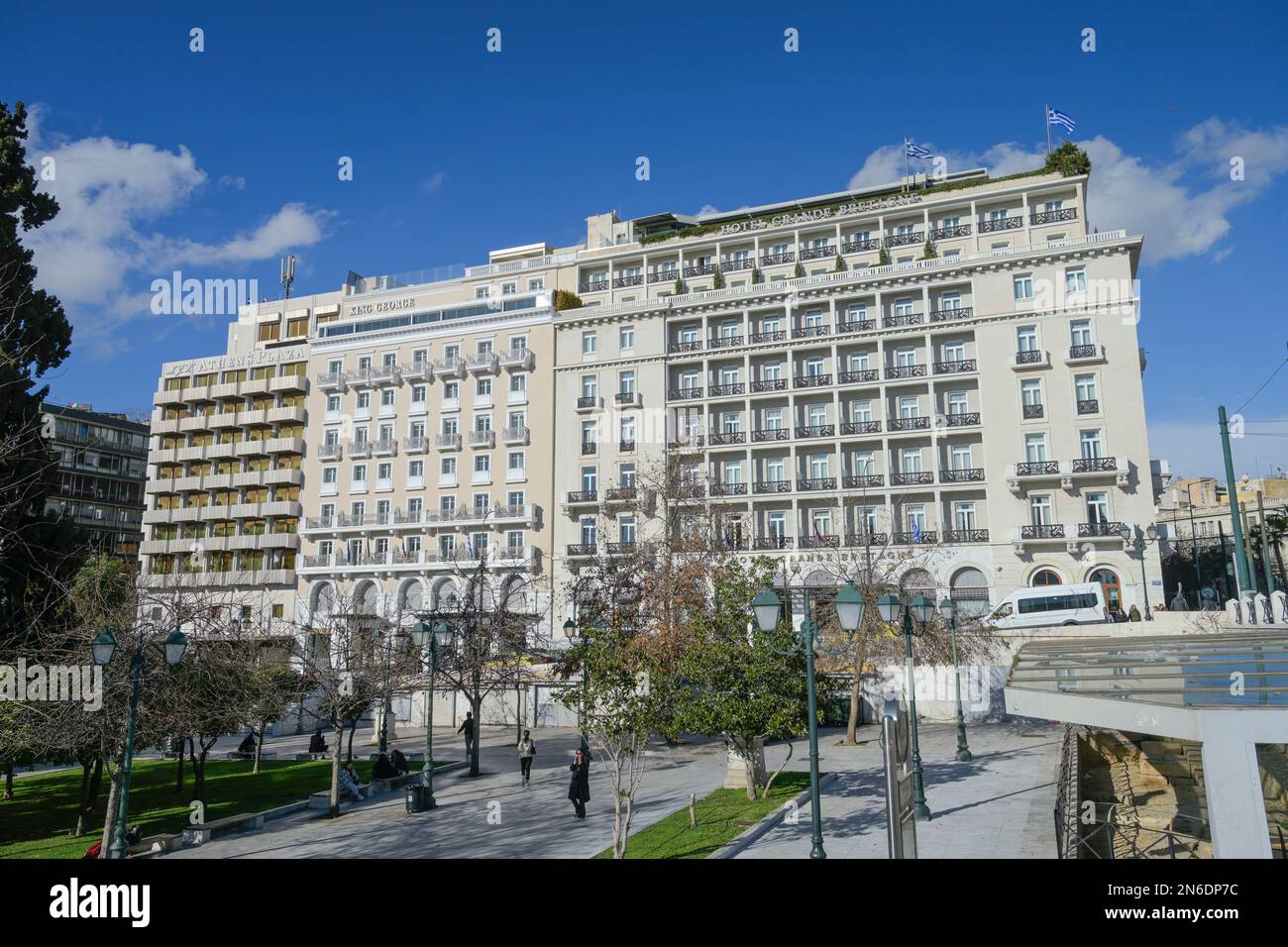 Griechisches griechisches hotel hi-res stock photography and images - Alamy