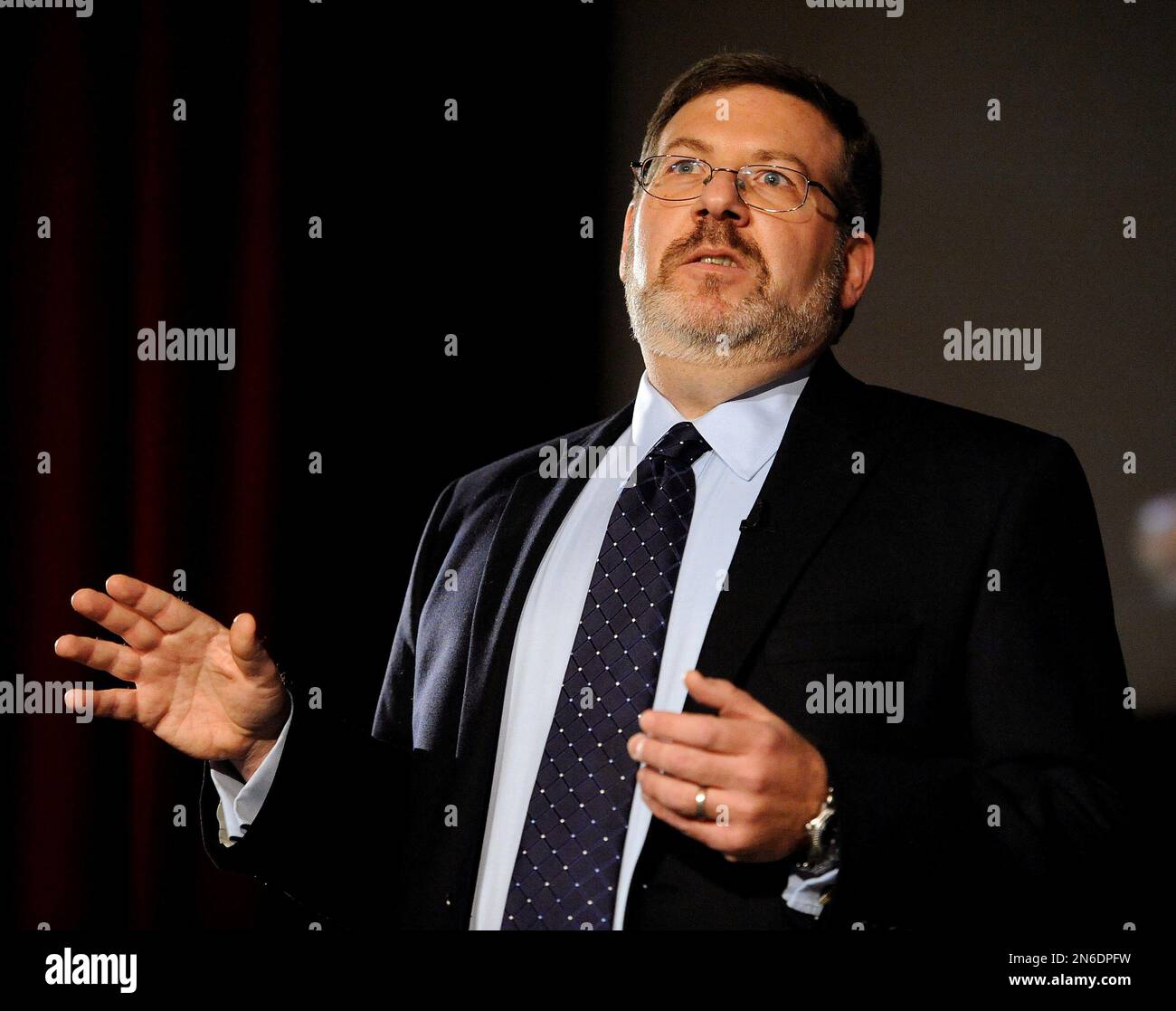 NORTH HOLLYWOOD, CA - March 21: Moderator Brian Lowry participates in ...