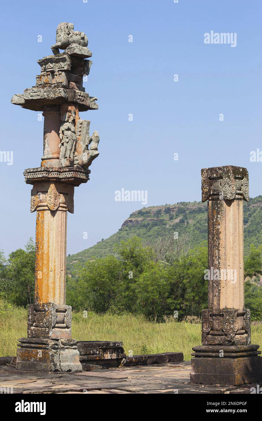 Ruined Gadarmal Temple Entrance arch, Pathari, Vidisha, Madhya Pradesh ...
