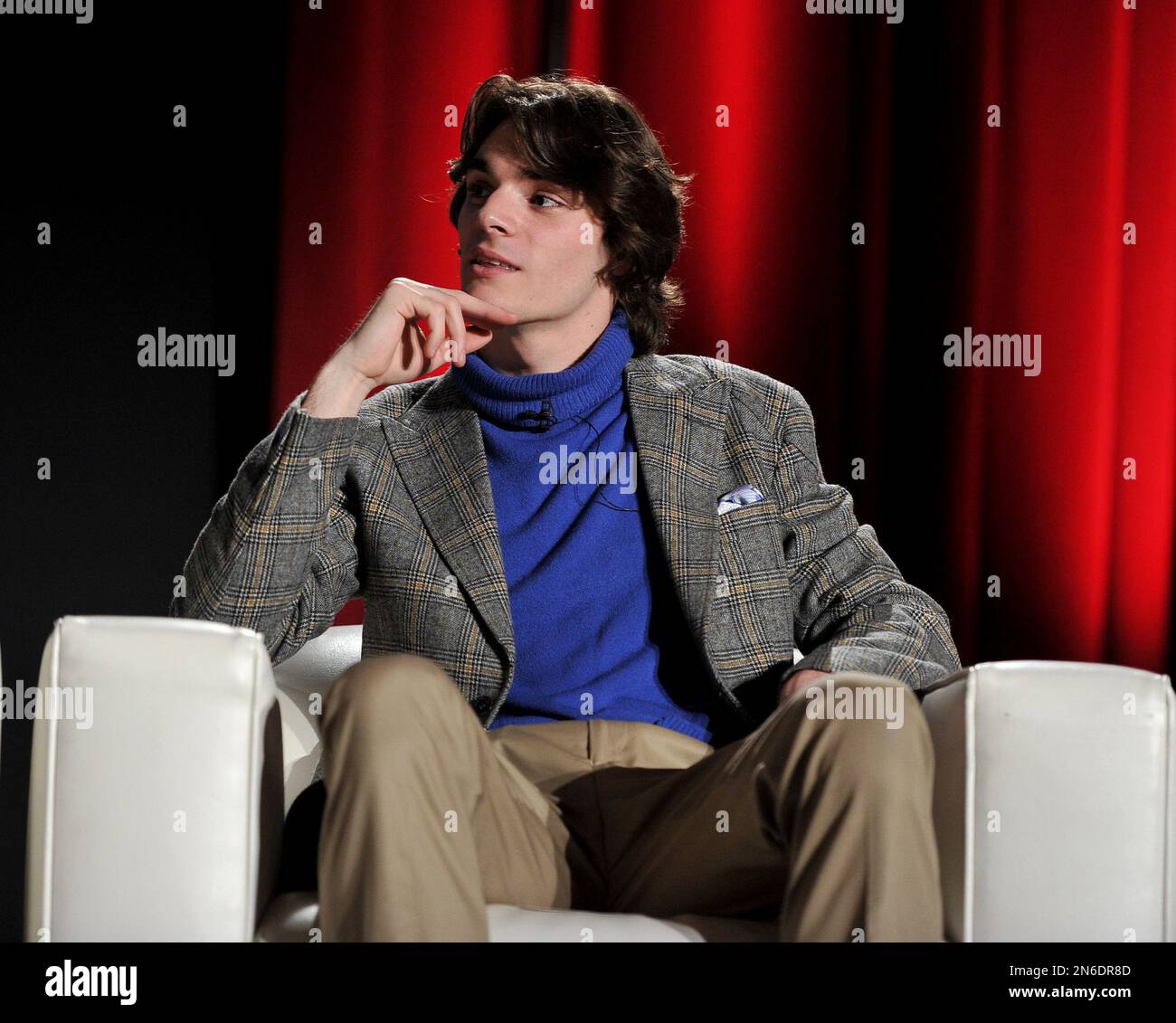 NORTH HOLLYWOOD, CA - FEBRUARY 23: Actor R.J. Mitte participates in the ...