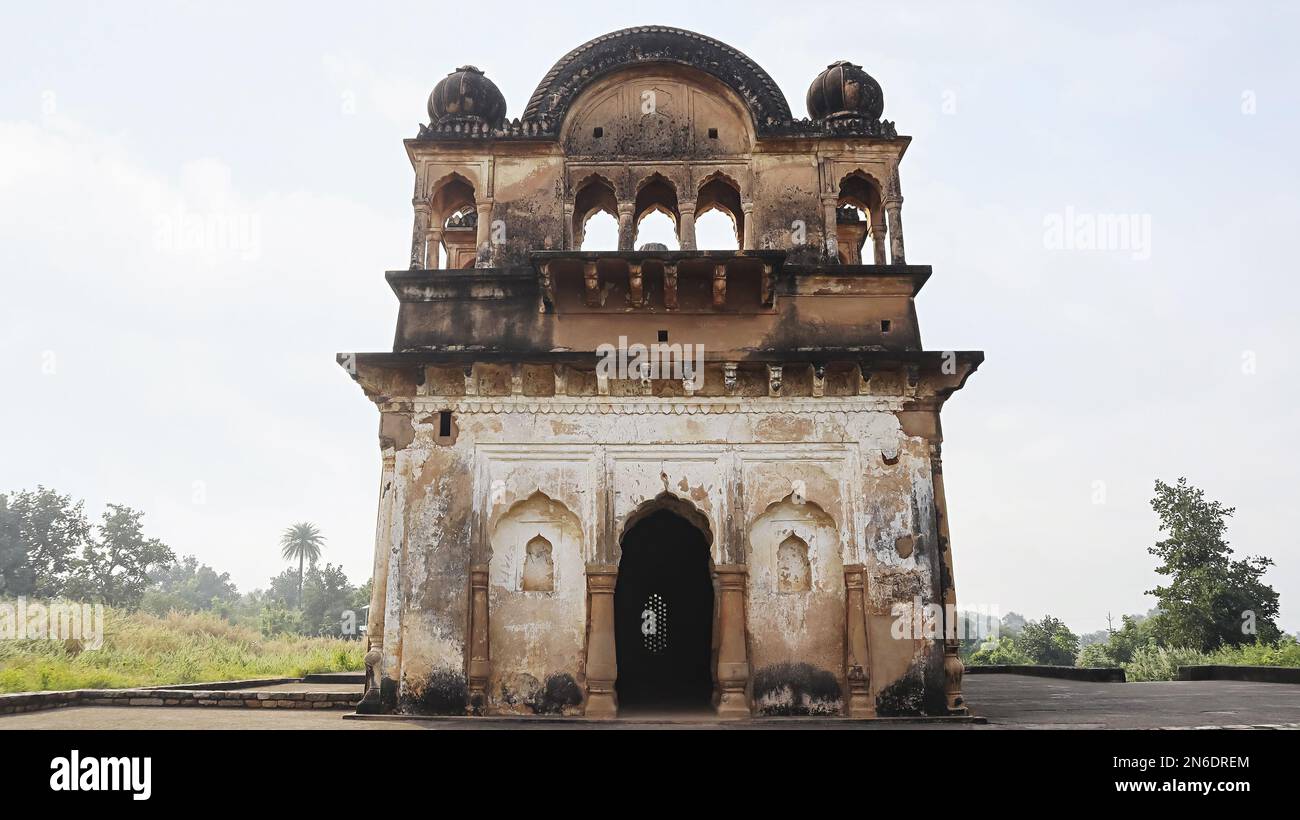Rear View of Vishnu Temple in the Campus of Kalinjar Fort, Banda, Uttar ...