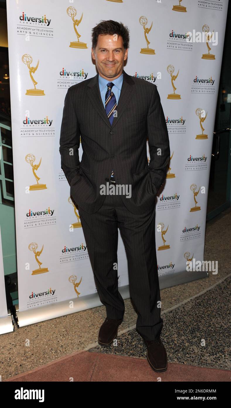 NORTH HOLLYWOOD, CA - FEBRUARY 15: Actor D.W. Moffett arrives at The ...