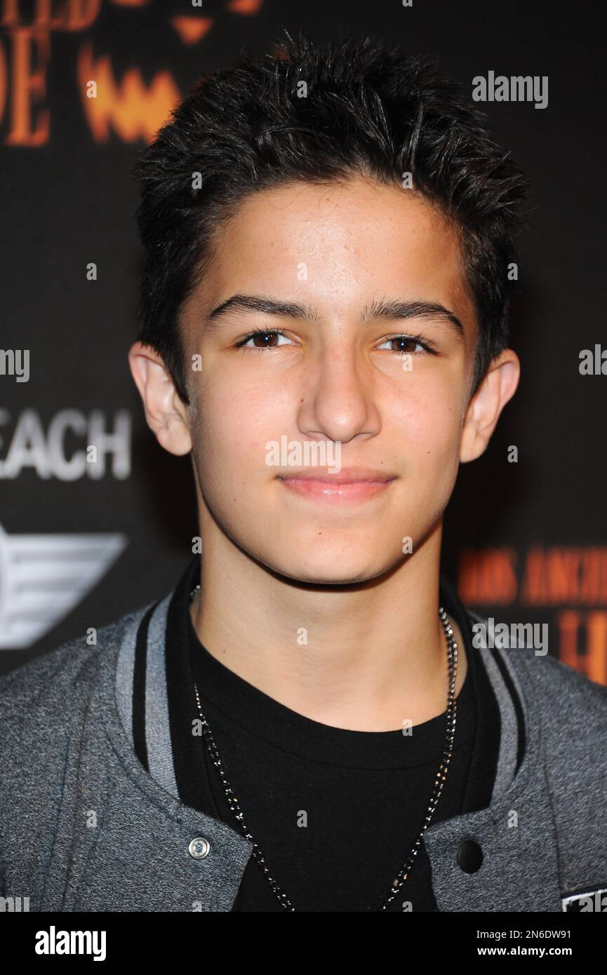 Aramis Knight arrives at the 5th Annual Los Angeles Haunted Hayride VIP ...