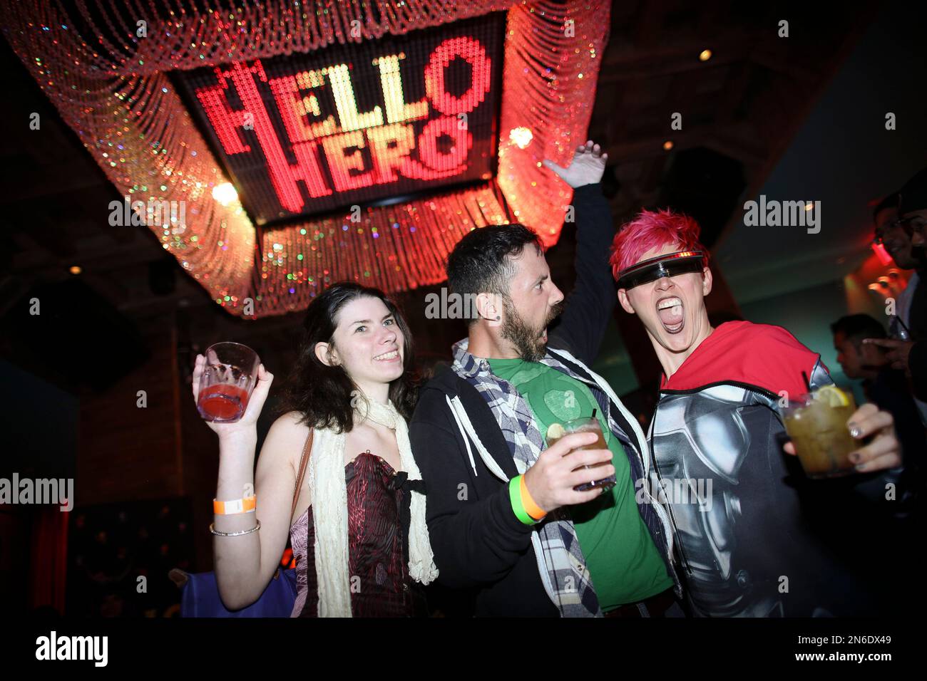 IMAGE DISTRIBUTED FOR FINCON - Guests pose for a photograph during the ...