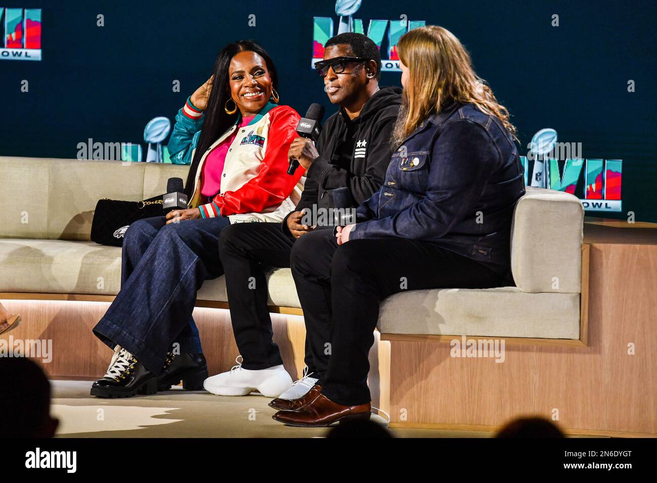 Sheryl Lee Ralph, Babyface and Chris Stapleton are interviewed during ...