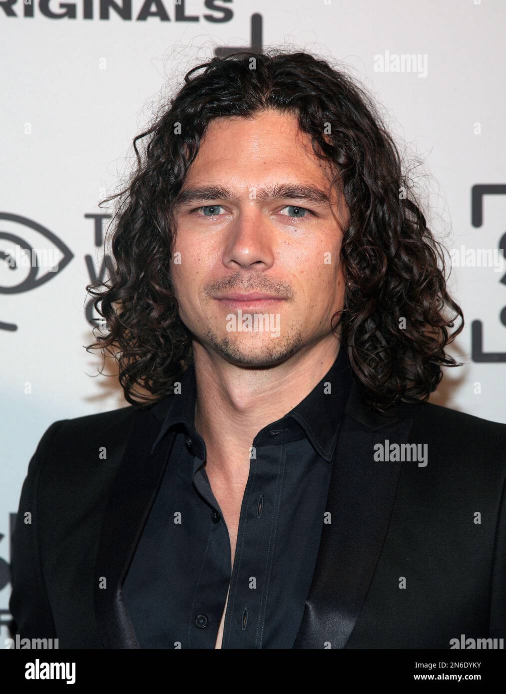 Actor Luke Arnold attends a presentation of STARZ original series "Da ...