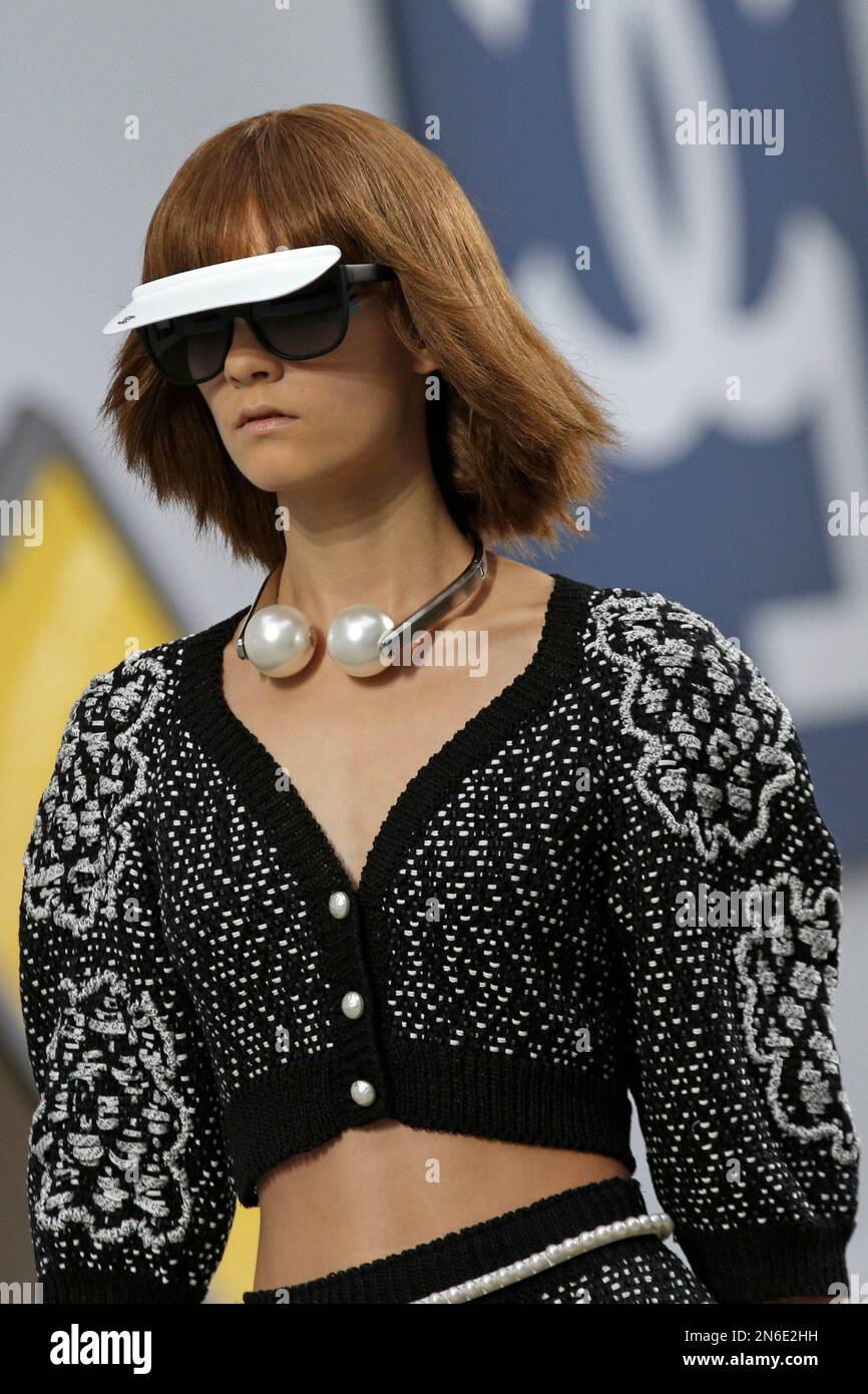 FILE - This Oct. 1, 2013 file photo shows a model wearing an outfit ...