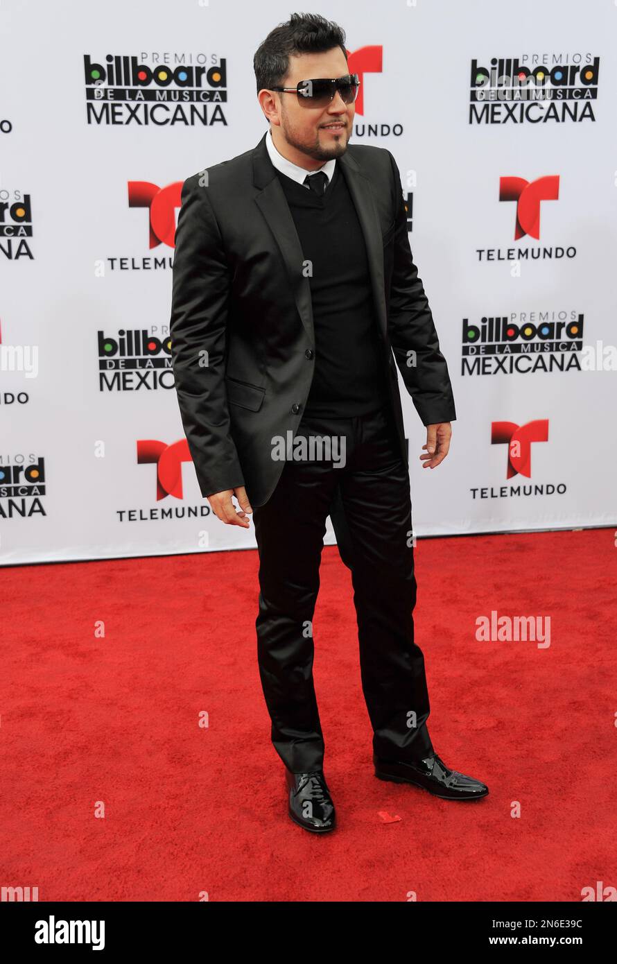 Roberto Tapia arrives at the 3rd Annual Billboard Mexican Awards at The ...