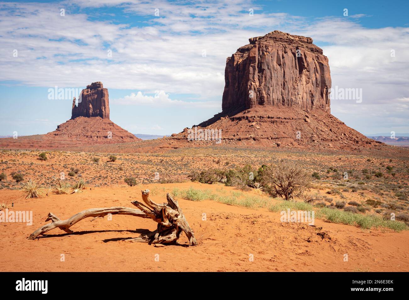 An aerial view of desert landscape with rock formations Stock Photo - Alamy