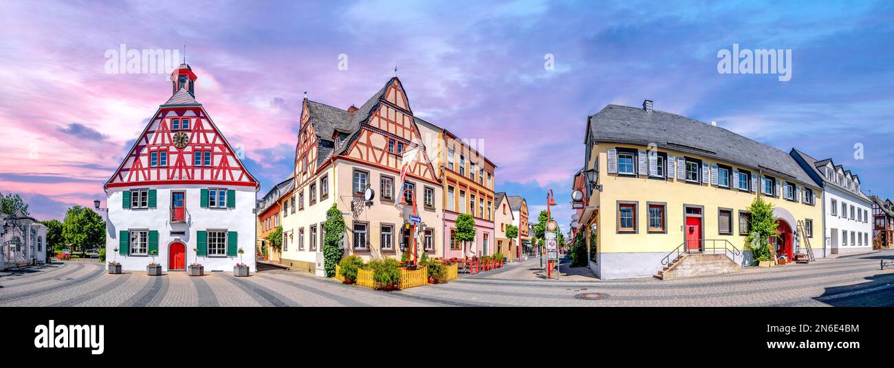 Old city of Engers, Germany Stock Photo - Alamy