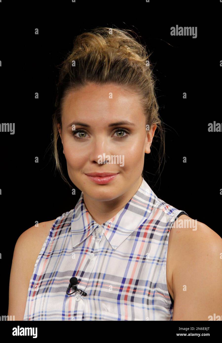 Actress Leah Pipes poses for a photo in Los Angeles on Monday, Oct. 7 ...