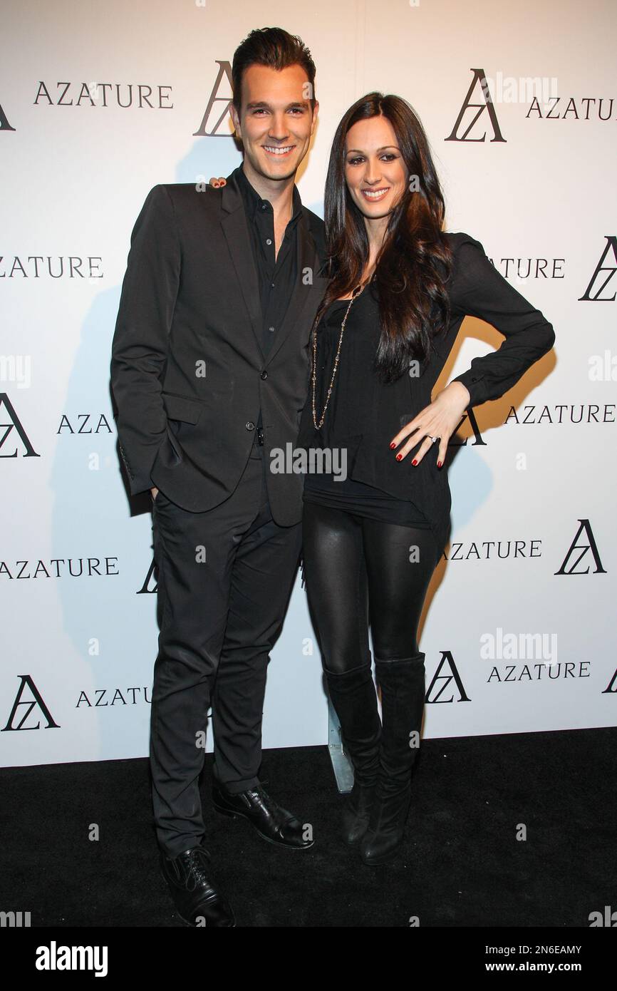 Corey Conrad and Angel Carter arrive at The Black Diamond Affair at the ...
