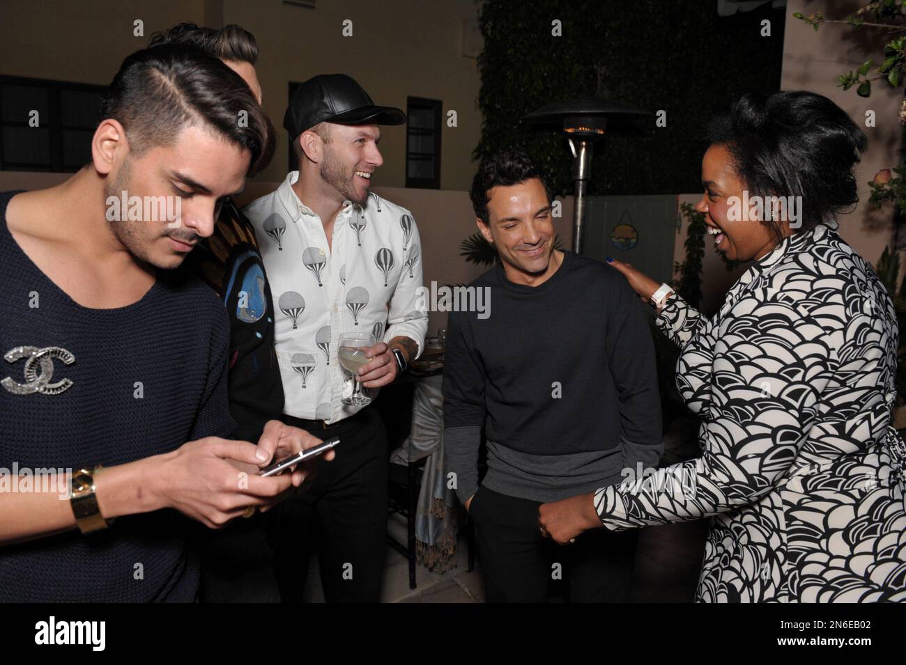 From left, Markus Molinari, Johnny Wujek, George Kotsiopoulos and ...