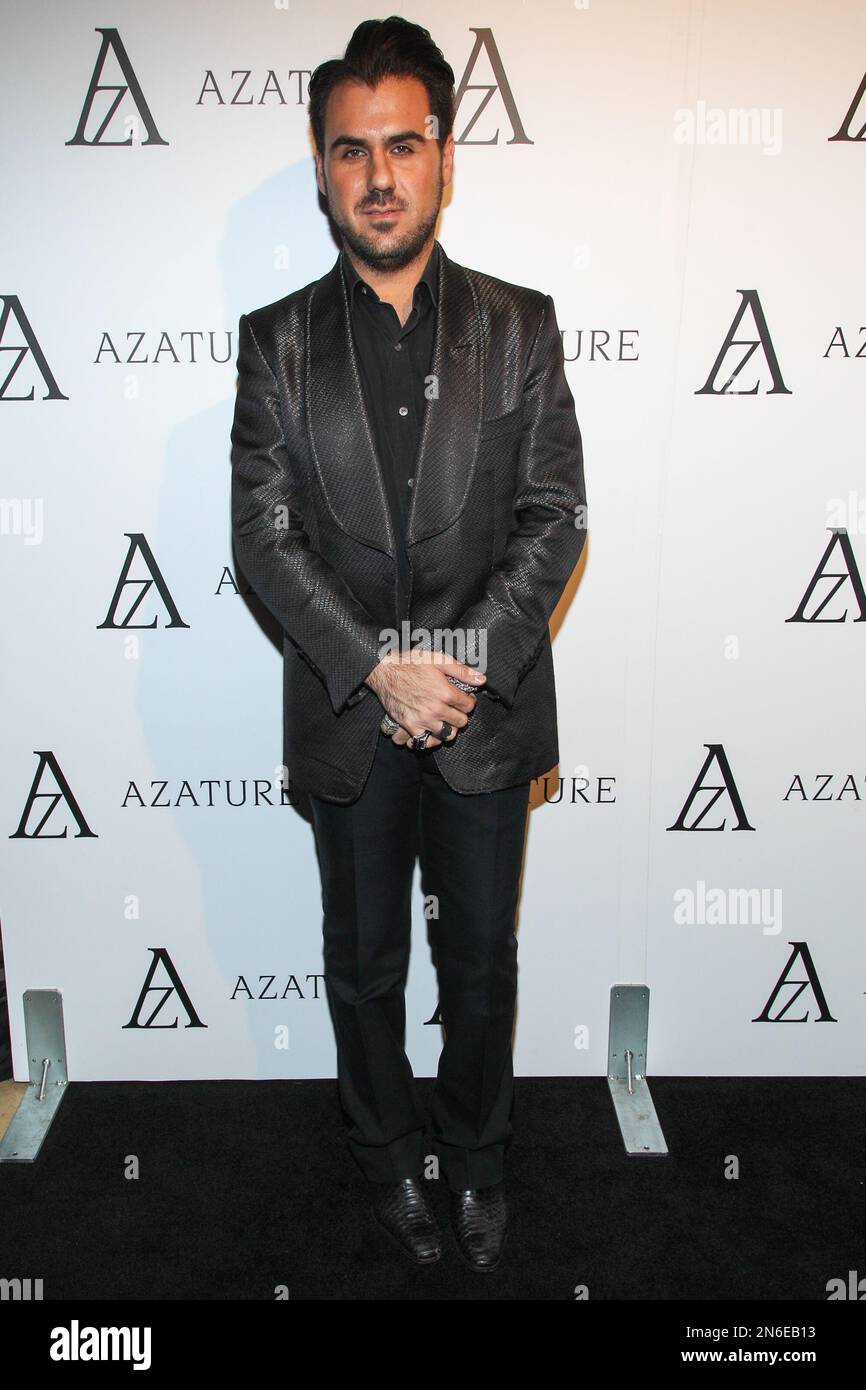 Designer Azature Pogosian arrives at The Black Diamond Affair at the ...