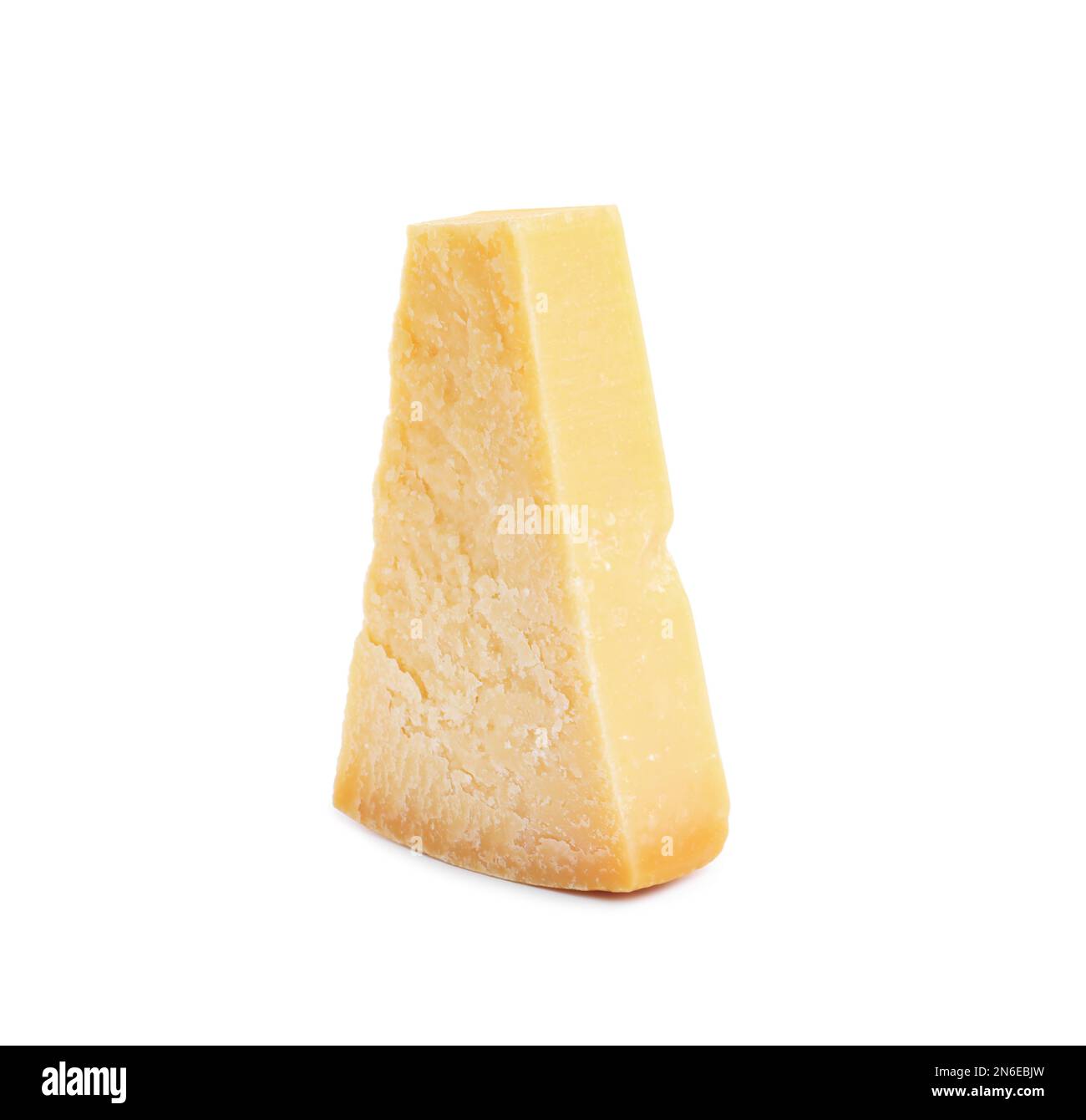 Piece of delicious parmesan cheese isolated on white Stock Photo - Alamy