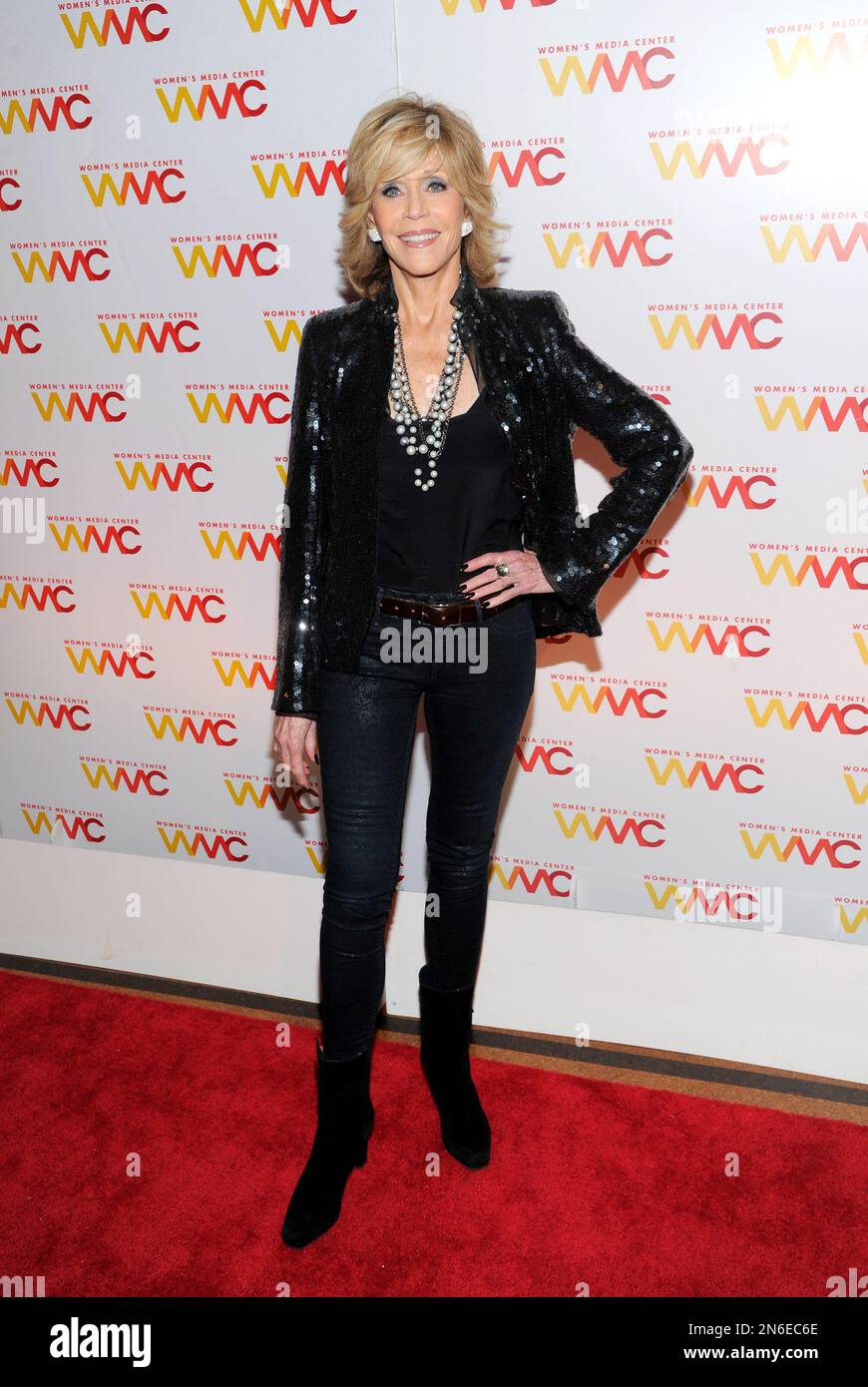 Actress Jane Fonda attends the 2013 Women's Media Awards hosted by The ...