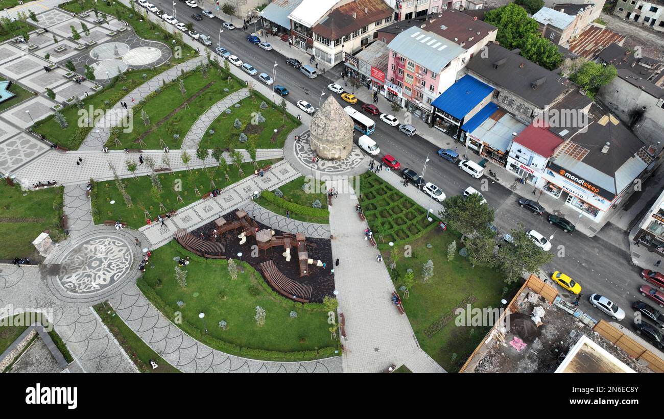 The Tomb of Cimcime Hatun was built in the 14th century. A photograph ...