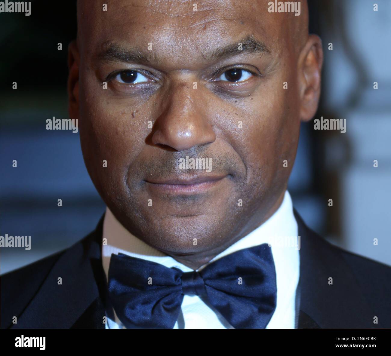 British actor Colin Salmon arrives for the BFI London Film Festival ...