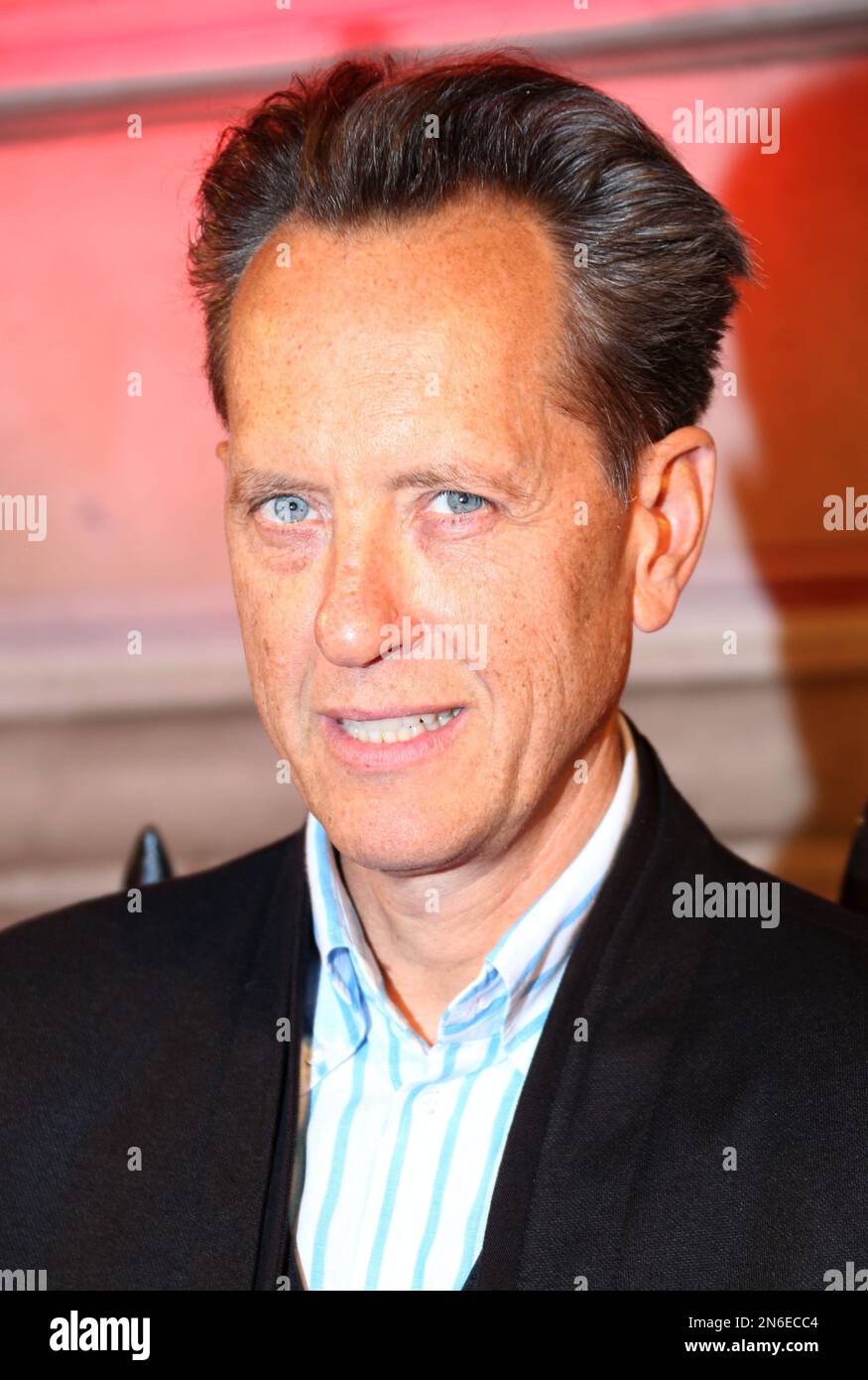 British actor Richard E. Grant arrives for the BFI London Film Festival ...