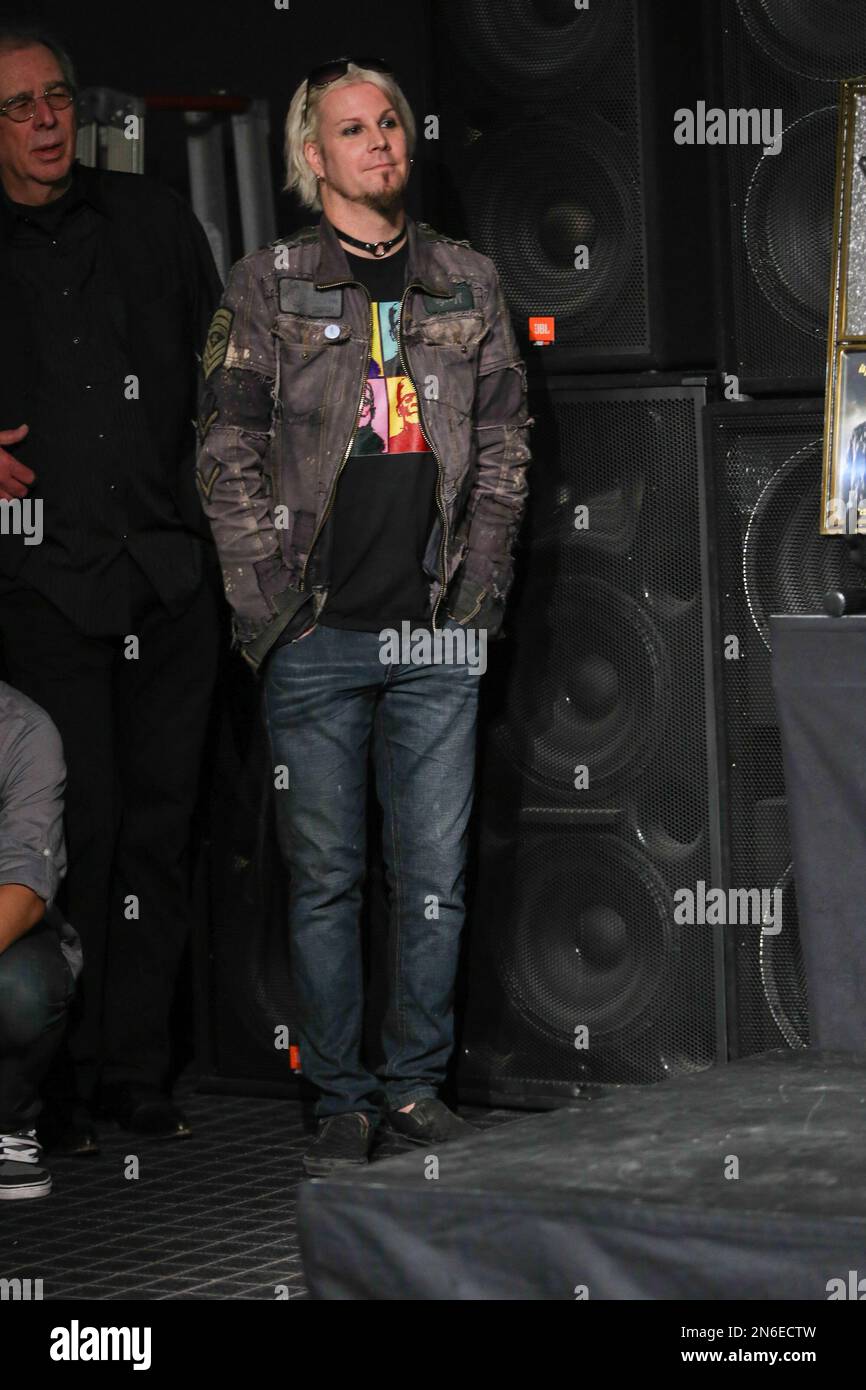 Rob Zombie guitarist John 5 attends as Korn is Inducted into Guitar ...