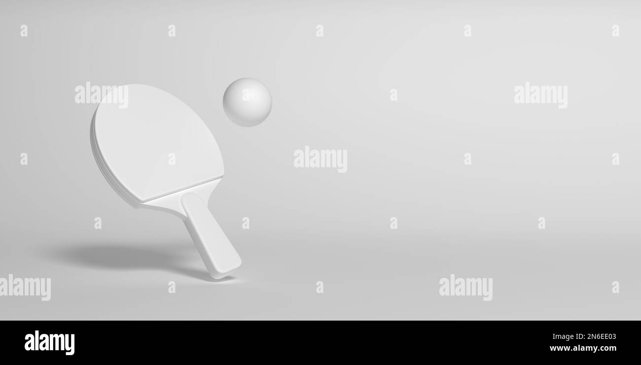 image of table tennis or ping pong racket or racket with table tennis ...