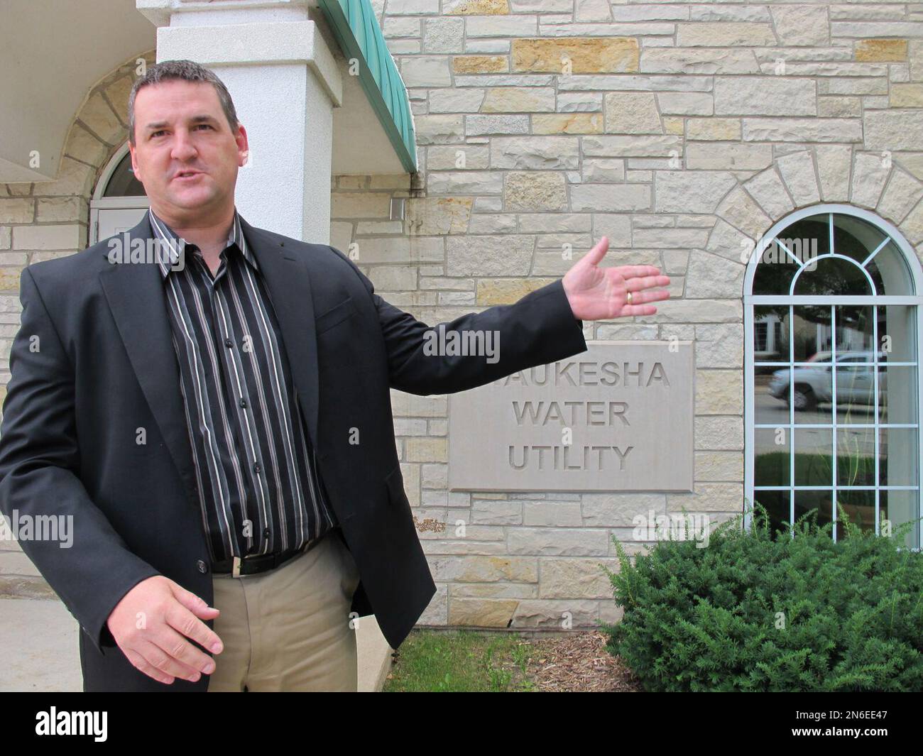 In this photo taken Sept. 12, 2013, Dan Duchniak, general manager of ...