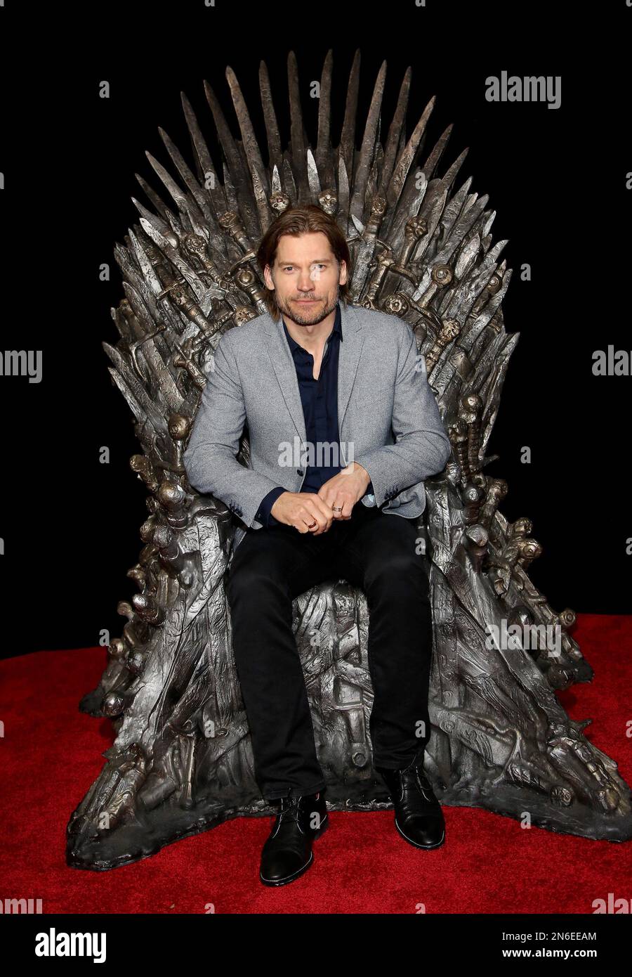 HOLLYWOOD, CA - MARCH 19: Nikolaj Coster-Waldau poses for a portrait at ...