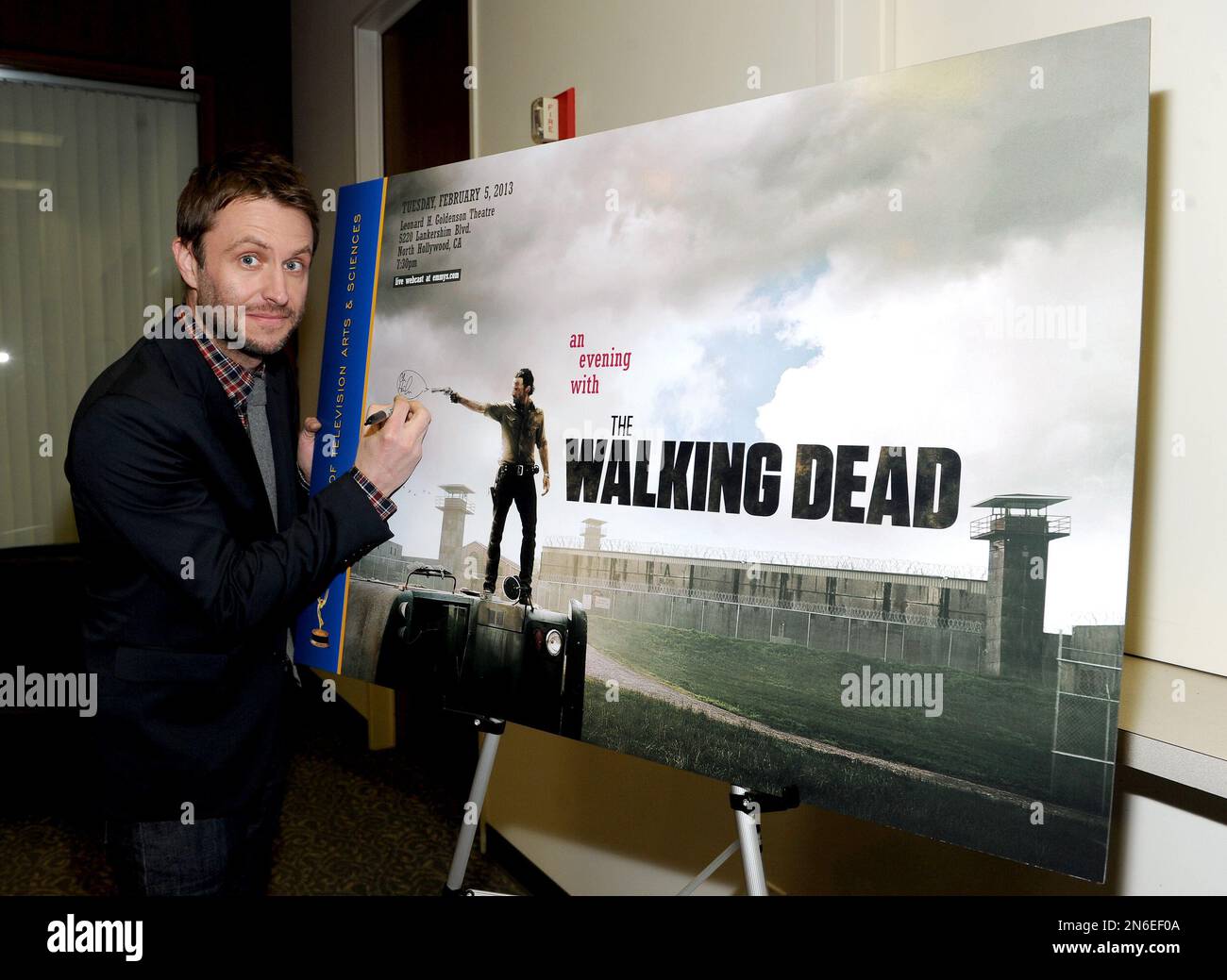 NORTH HOLLYWOOD, CA - FEBRUARY 5: Moderator/host of "Talking Dead ...