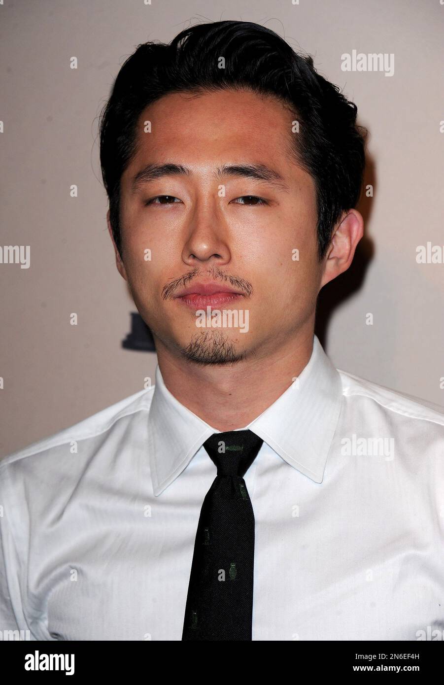 NORTH HOLLYWOOD, CA - FEBRUARY 5: Actor Steven Yeun arrives at the ...