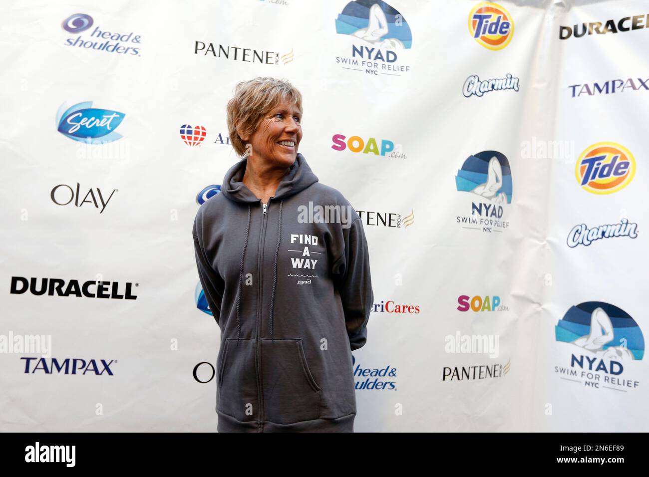 Long-distance swimmer Diana Nyad, who recently completed a record ...
