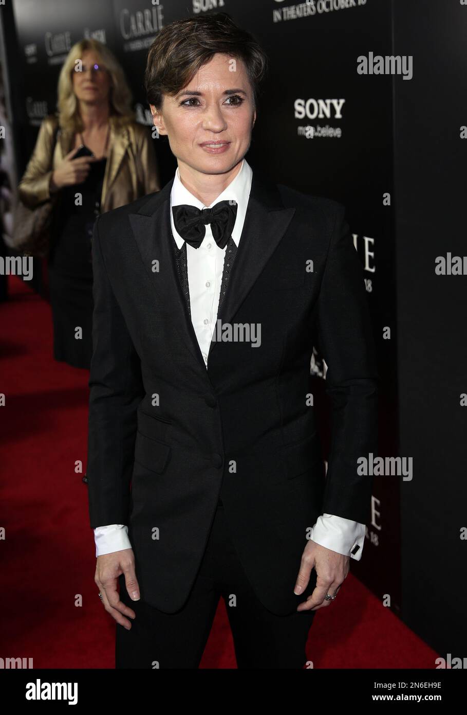 Kimberly Peirce arrives on the red carpet of the world premiere of ...