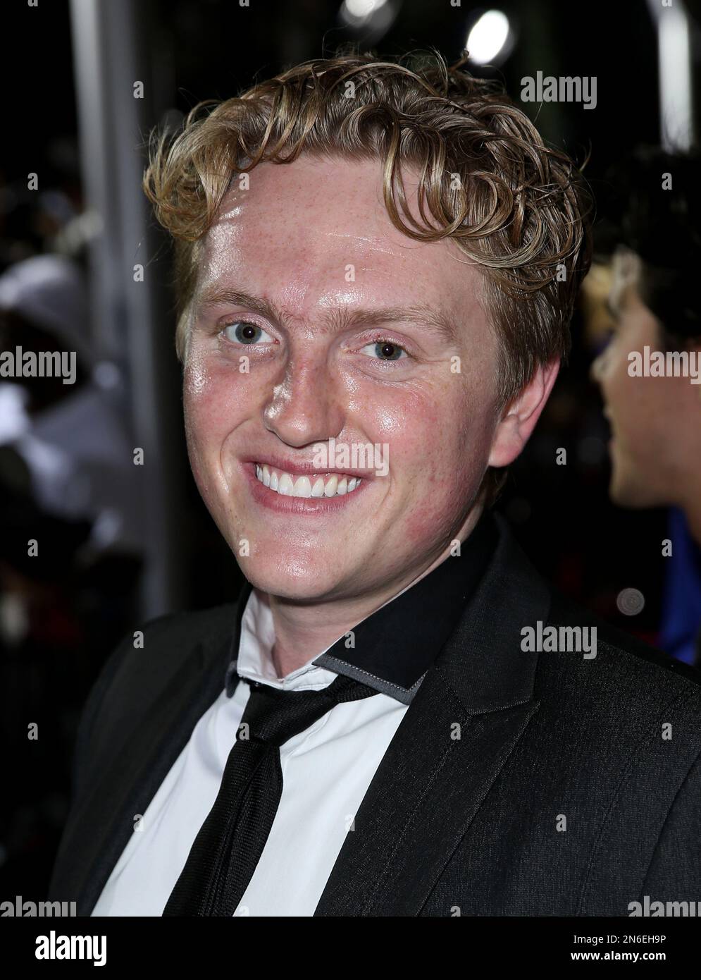 Max Topplin arrives on the red carpet of the world premiere of "Carrie ...