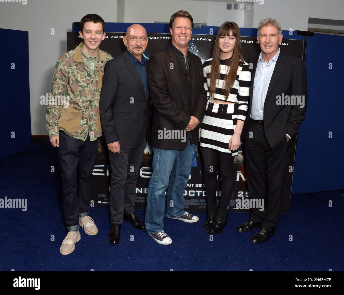 Asa Butterfield, Sir Ben Kingsley, Gavin Hood, Hailee Steinfeld ...