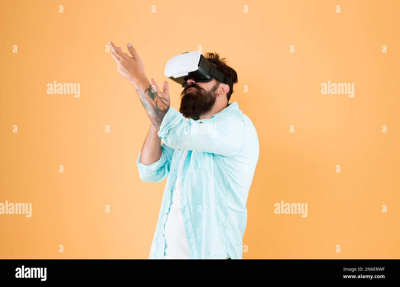 Gun gesture. Play game. Gaming hobby. Cyber gaming. Require additional ...