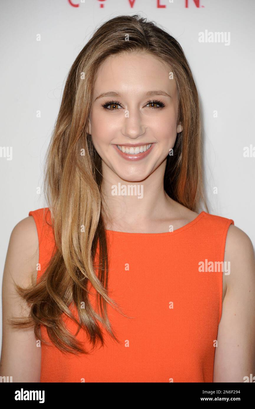 Taissa Farmiga arrives at the premiere screening of "American Horror ...