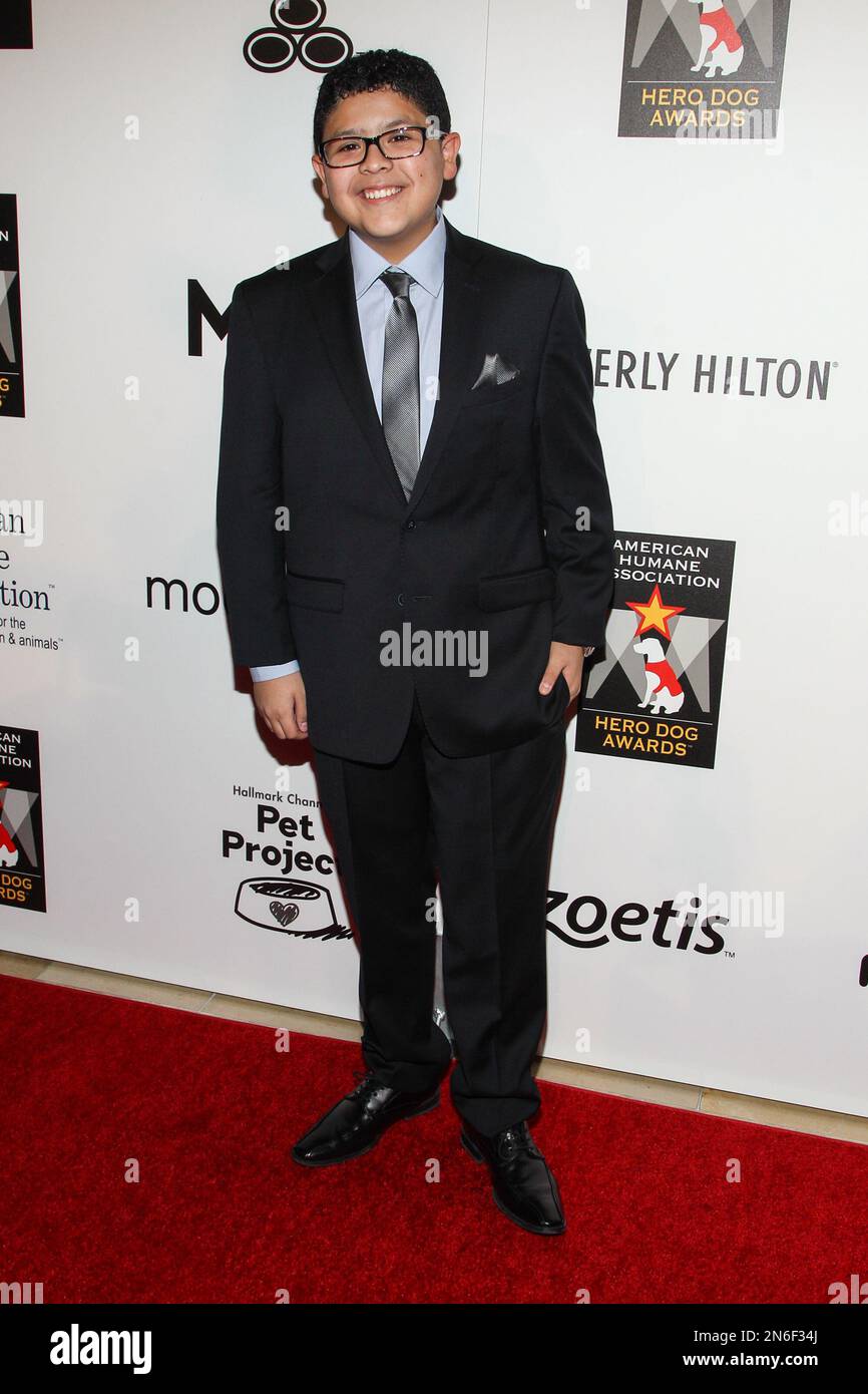 Actor Rico Rodriguez arrives at the 3rd Annual American Humane ...