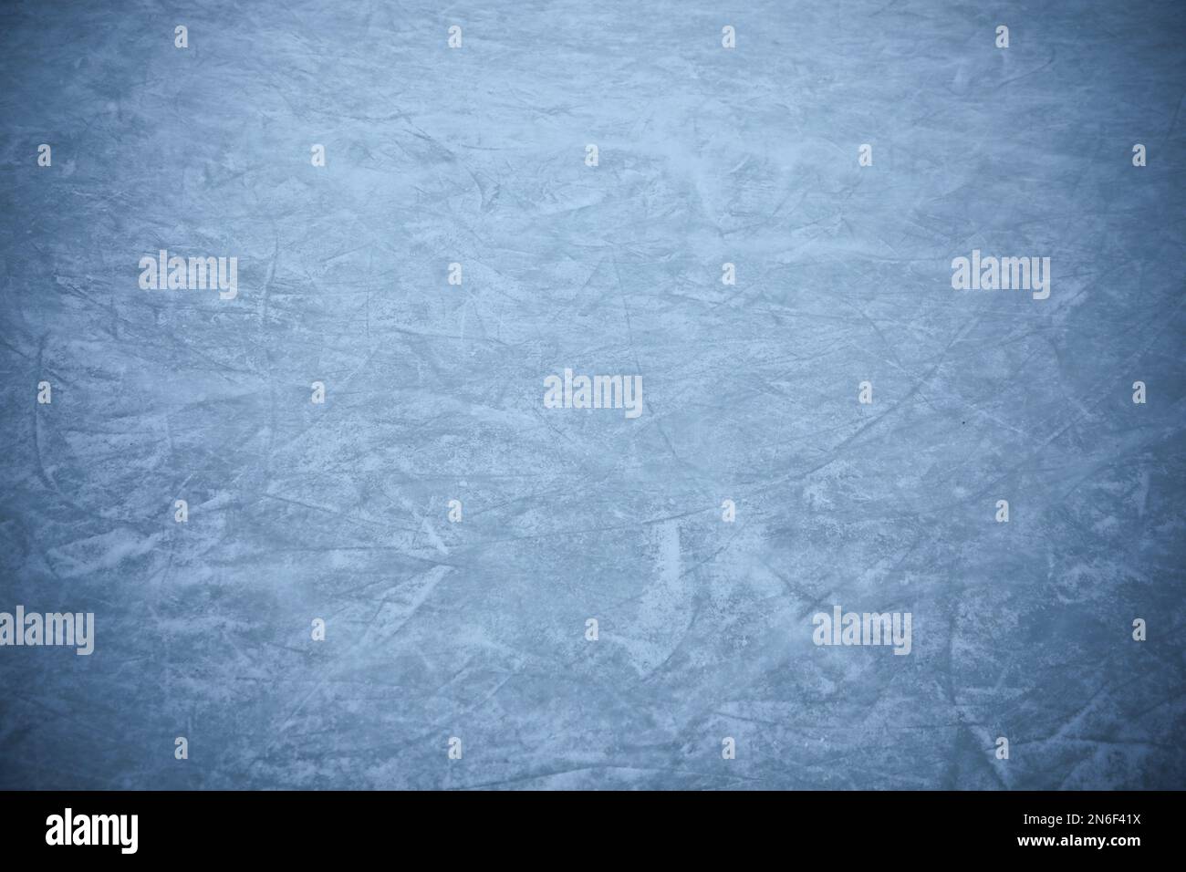 Frozen ice skating surface as background. Winter season Stock Photo - Alamy