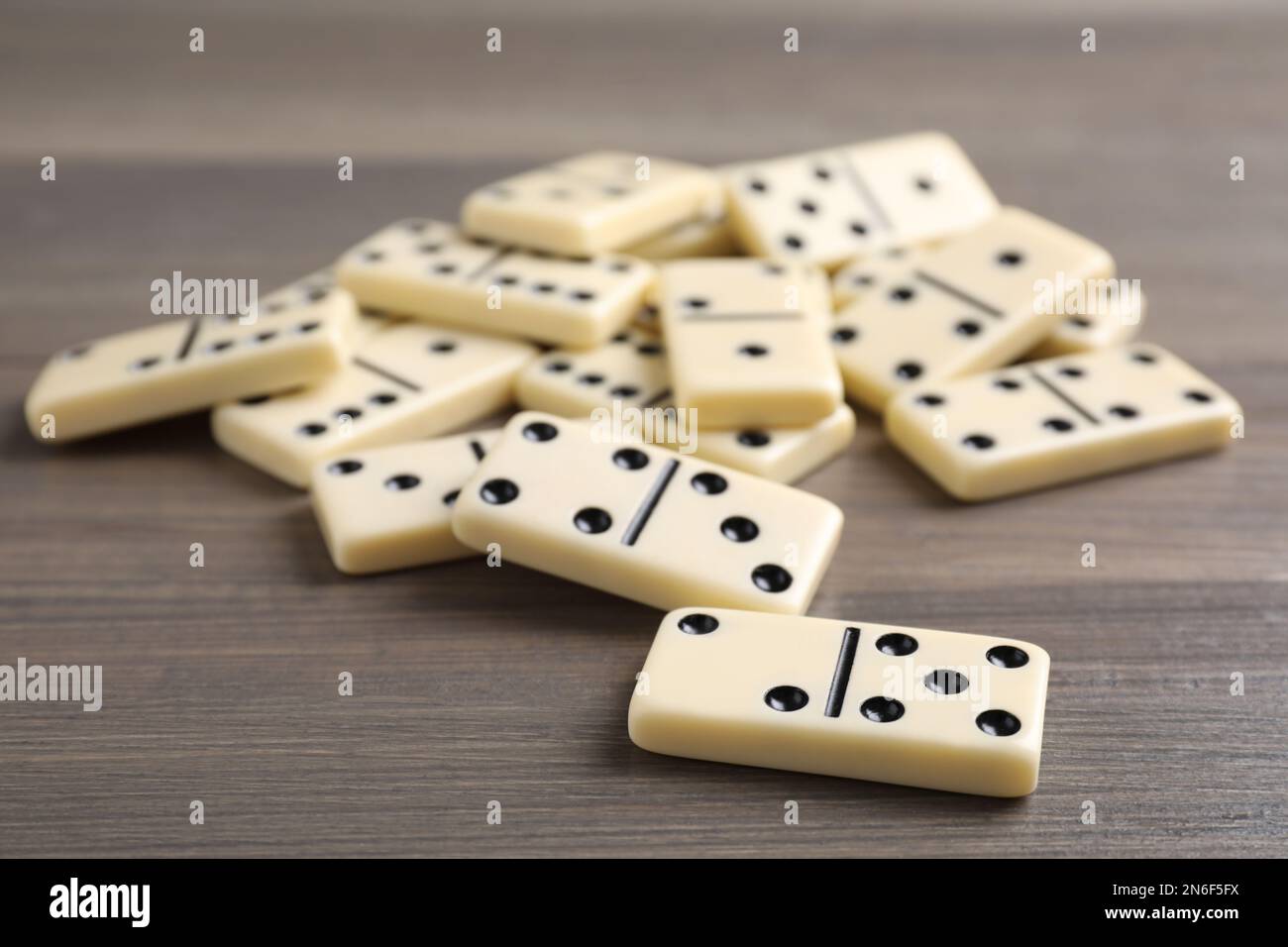 Domino pieces color hi-res stock photography and images - Alamy