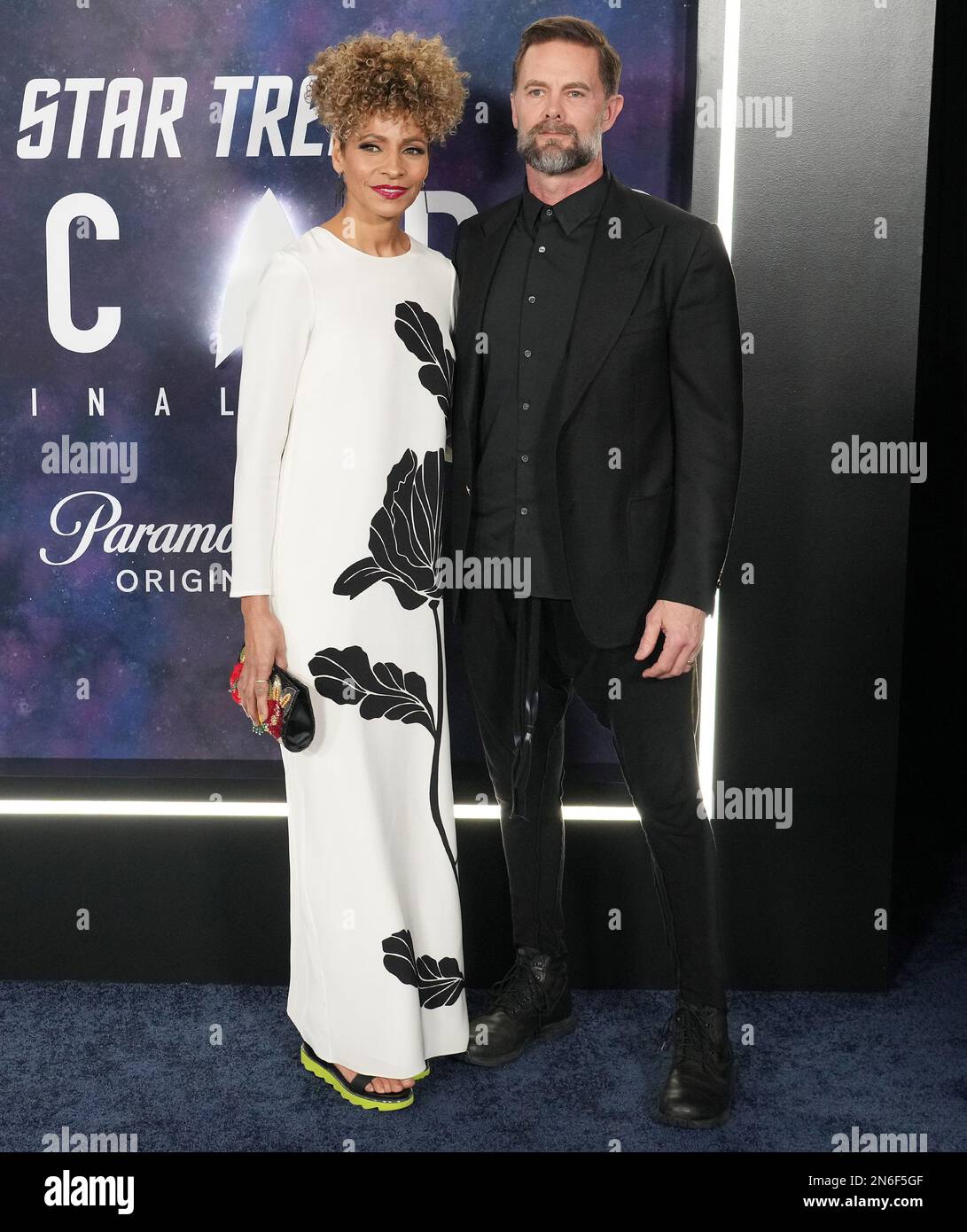 Hollywood, CA , February 9, 2023. (L-R) Michelle Hurd and Garret ...