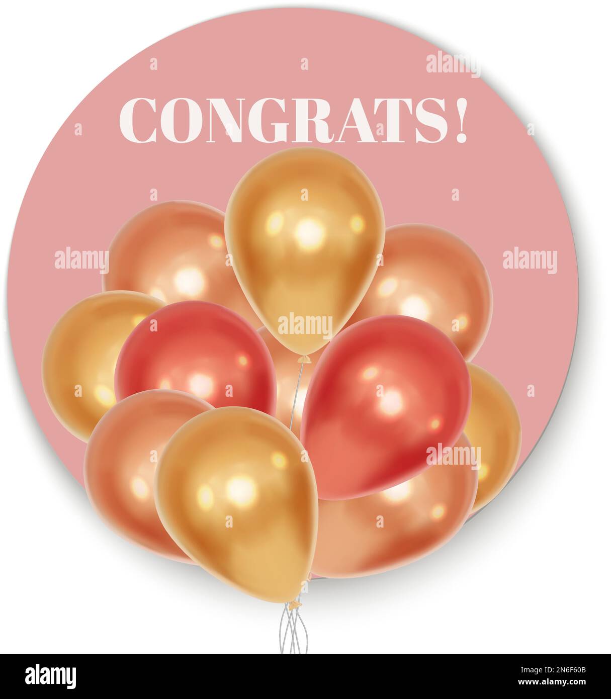 Congratulations post Stock Vector Images - Alamy