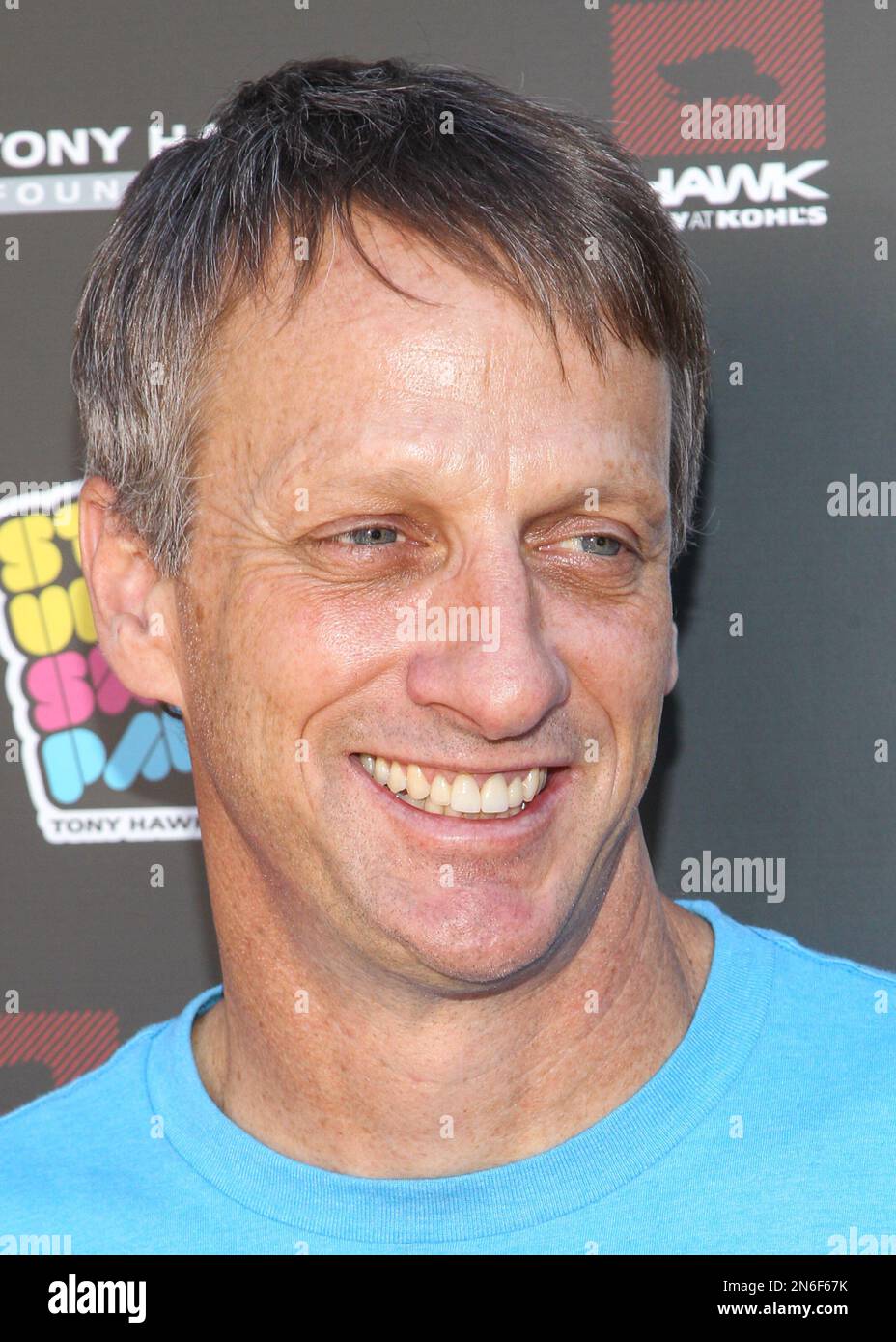 Skateboarder Tony Hawk attends the Tony Hawk's 10th Annual Stand Up for ...